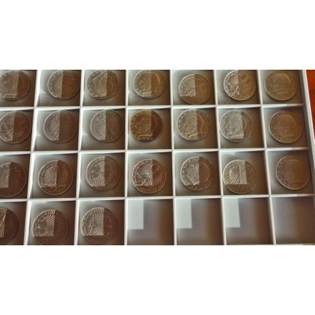 Coin Münze 24 Stück Münzen Max Planck 2 Deutsche Mark sehr schön Jäger 392