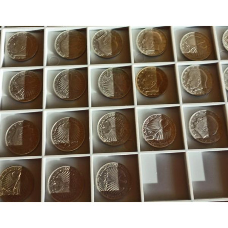 Coin Münze 24 Stück Münzen Max Planck 2 Deutsche Mark sehr schön Jäger 392